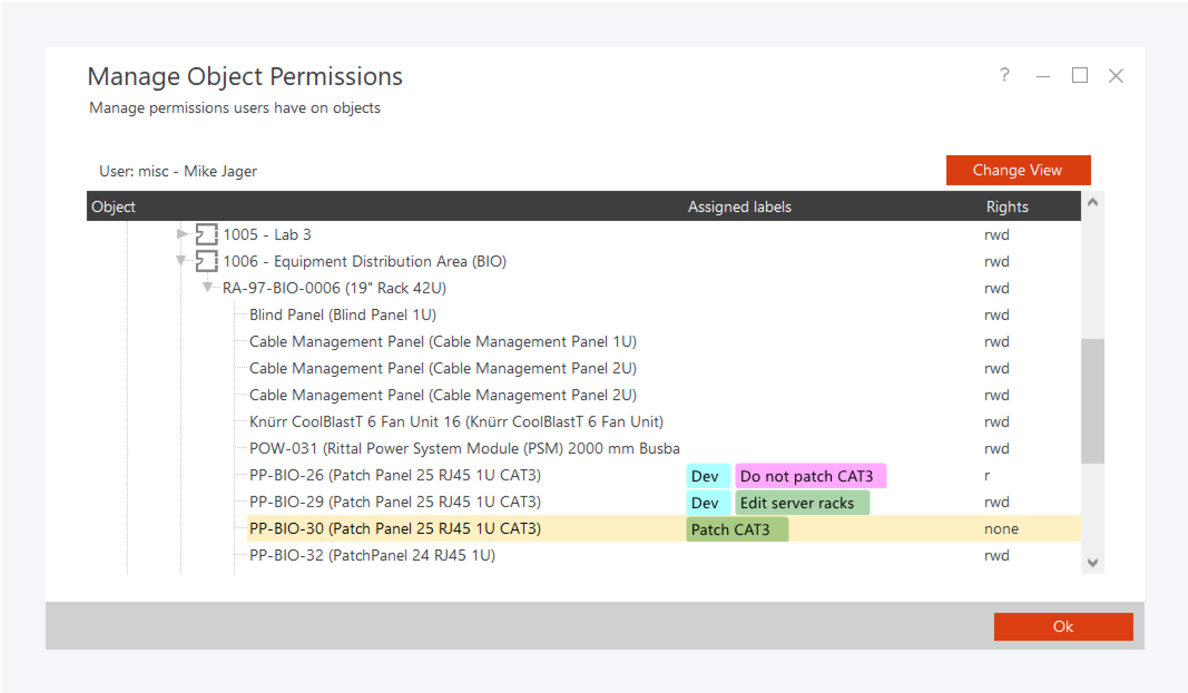 Manage Object Permissions